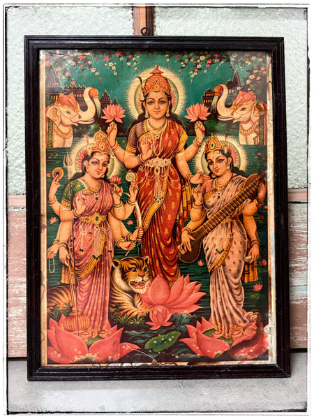 Vintage goddess trinity print – Babylon